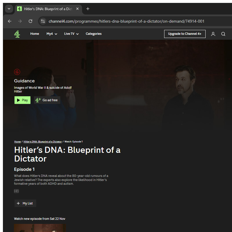 No Jewish Ancestry, Possible Micropenis Gene: Adolf Hitler’s First-Ever ...