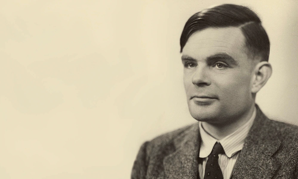 'A.I. God. Portrait of Alan Turing,' A Painting Made By A Humanoid ...