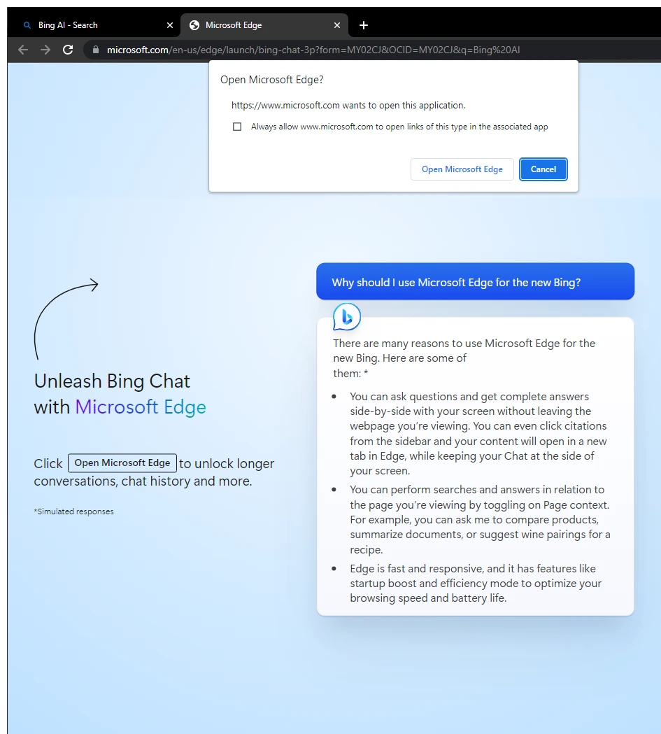 Microsoft Makes Its Bing Chatbot AI Available On Google Chrome And ...
