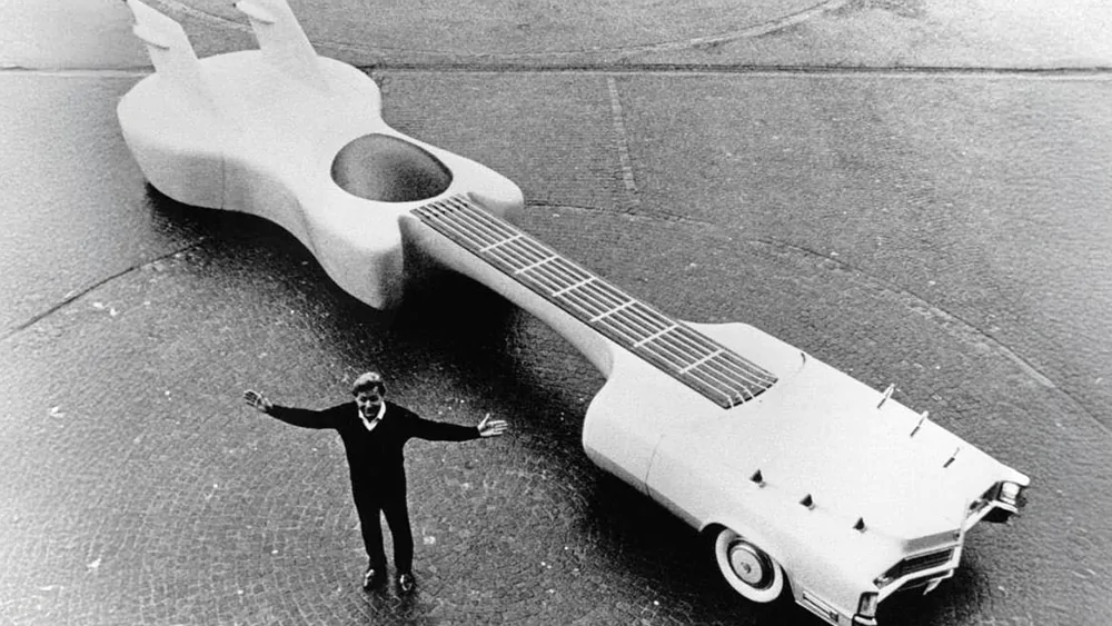 Elvis Presley's 1970 Cadillac Eldorado 'Guitar Car' Listed On eBay | Eyerys