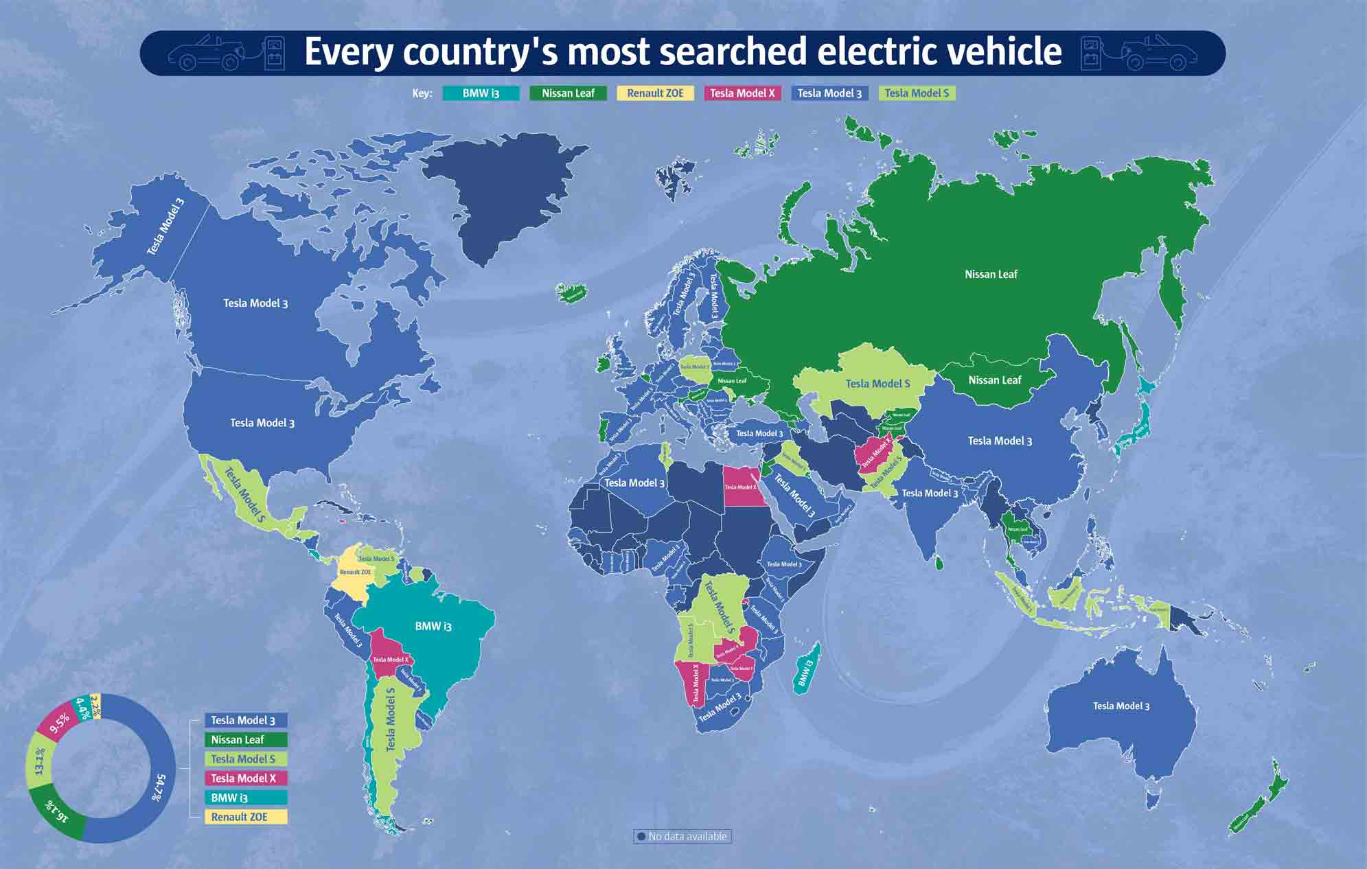More Than Three Quarter Of Google Searches About Electric Vehicles ...