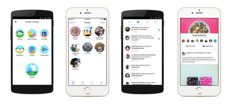 Facebook Launches Dedicated Groups App to Unlock More Sharings | Eyerys