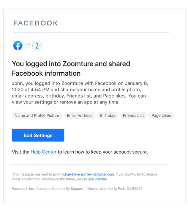 With Login Notifications Facebook Starts Sending Notifications For With Login Notifications Facebook Starts Sending Notifications For