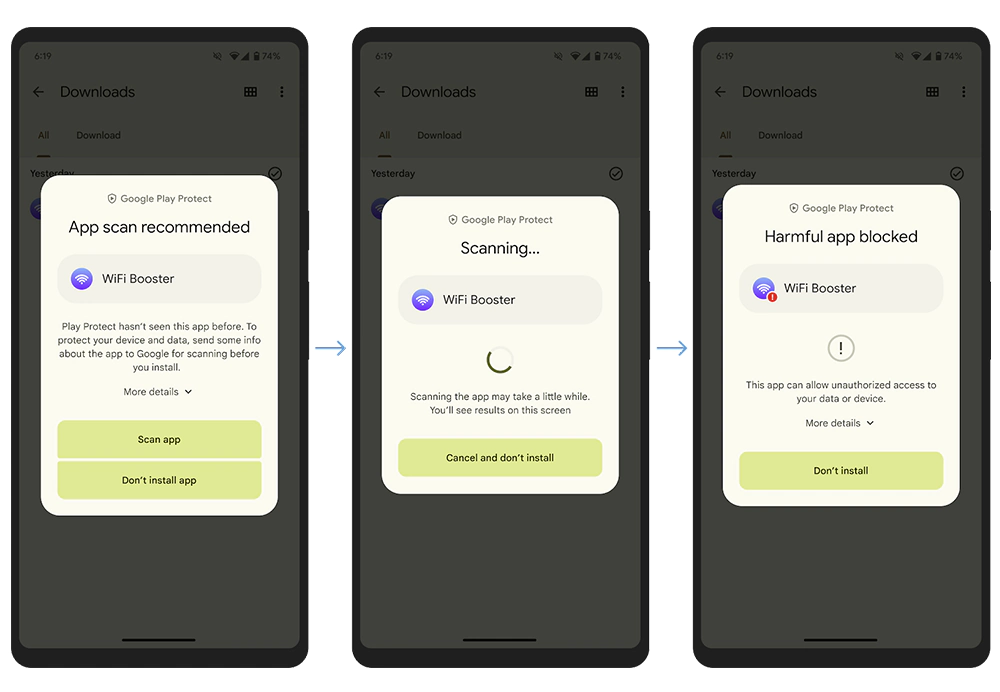 Google Play Protect Enhanced With 'Real-Time Scanning At The Code-Level ...