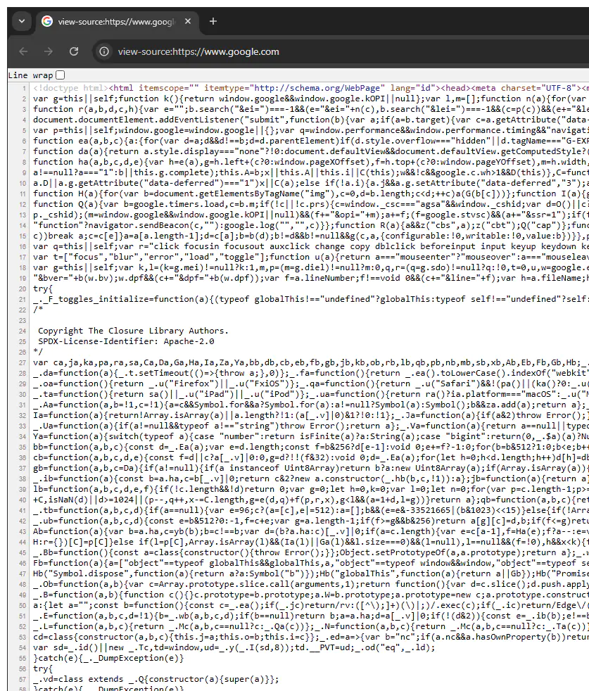 Google Search Starts Requiring JavaScript To Run, Leaving 'Fewer Than 0.1%' Users Stranded | Eyerys
