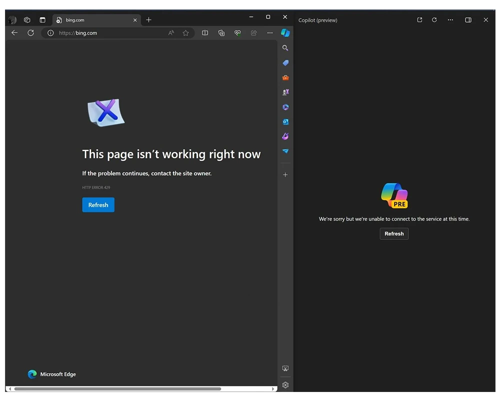 Microsoft Bing Api Outage Affected Copilot Duckduckgo Chatgpt And More Eyerys