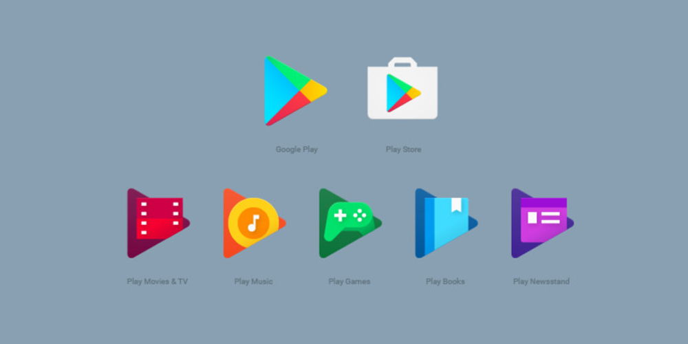 Google Play's Family Of Apps Are Getting A Logo Refresh | Eyerys
