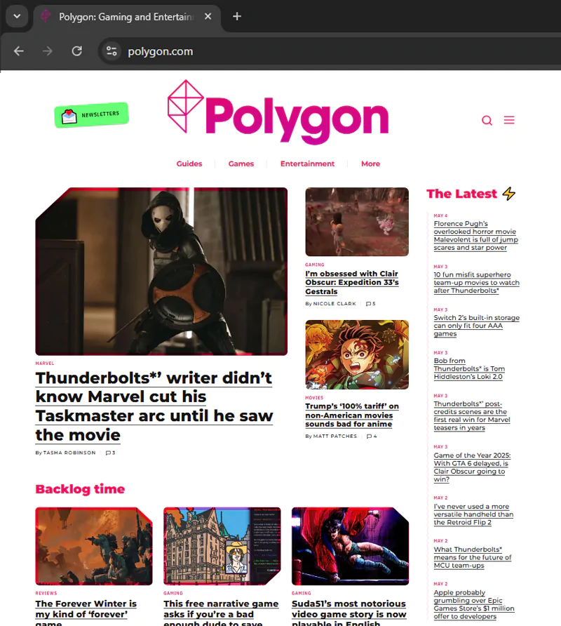 Polygon, The Popular Gaming And Entertainment Website, Sold To Online Porn Mogul | Eyerys