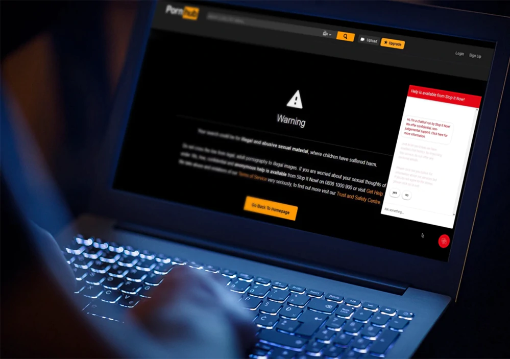 Pornhub's Chatbot Stopped Millions Of Users From Searching For Child Pornography | Eyerys