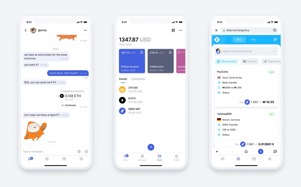 How 'Status' Combines Blockchain With Crypto Wallet And Web3 In A ...