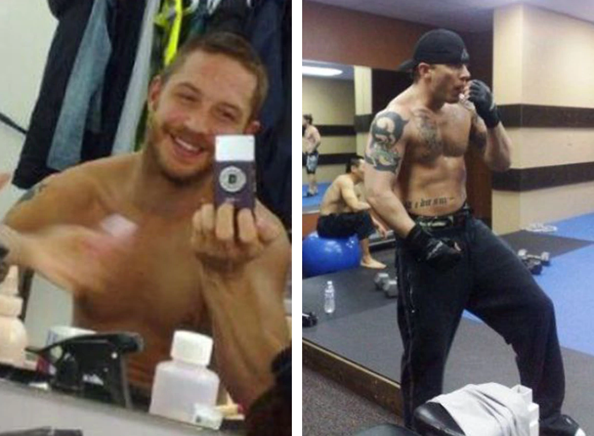 Tom Hardy's Old Social Media Photos Went Viral: 'I'm An Adonis In That ...
