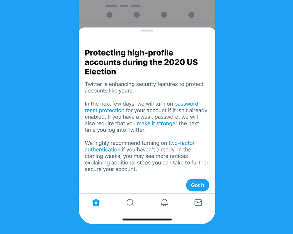 Ahead Of Election, Twitter Informs Selected High-Profile Accounts To ...