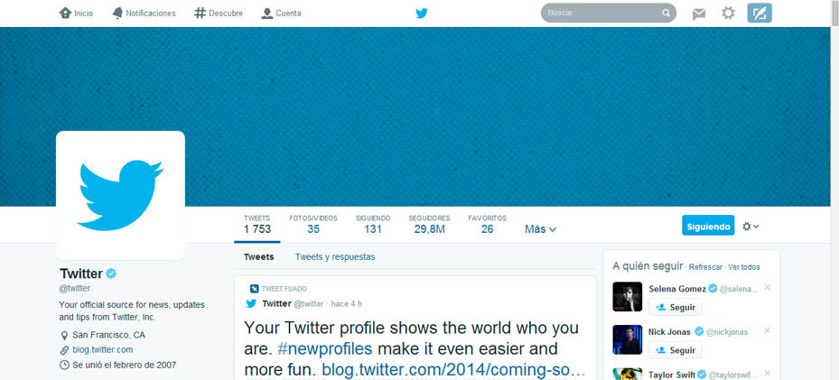 Twitter Launches New Design for Web Profile Pages | Eyerys