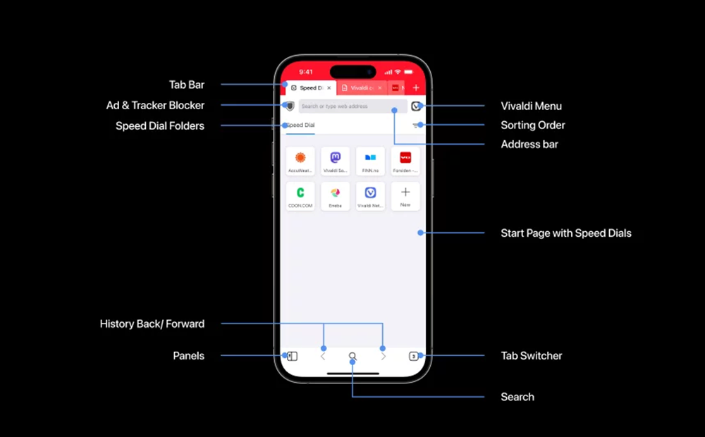 Vivaldi Launches Its Browser For iOS: Introducing Flexibility, With WebKit's Constraints | Eyerys