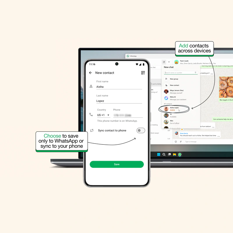 WhatsApp Makes It Easier For Users To Add And Manage Contacts From ...