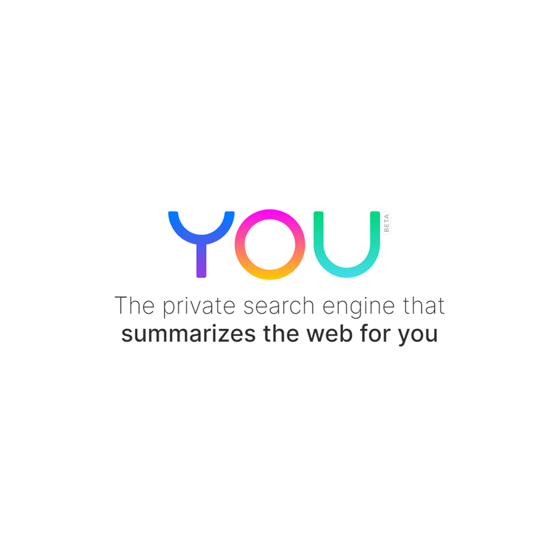 'You' Fights Google With Privacy, And AI-Driven Customizable Search ...